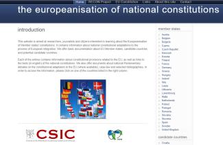 The Europeanisation of National Constitutions | Centro de Ciencias ...